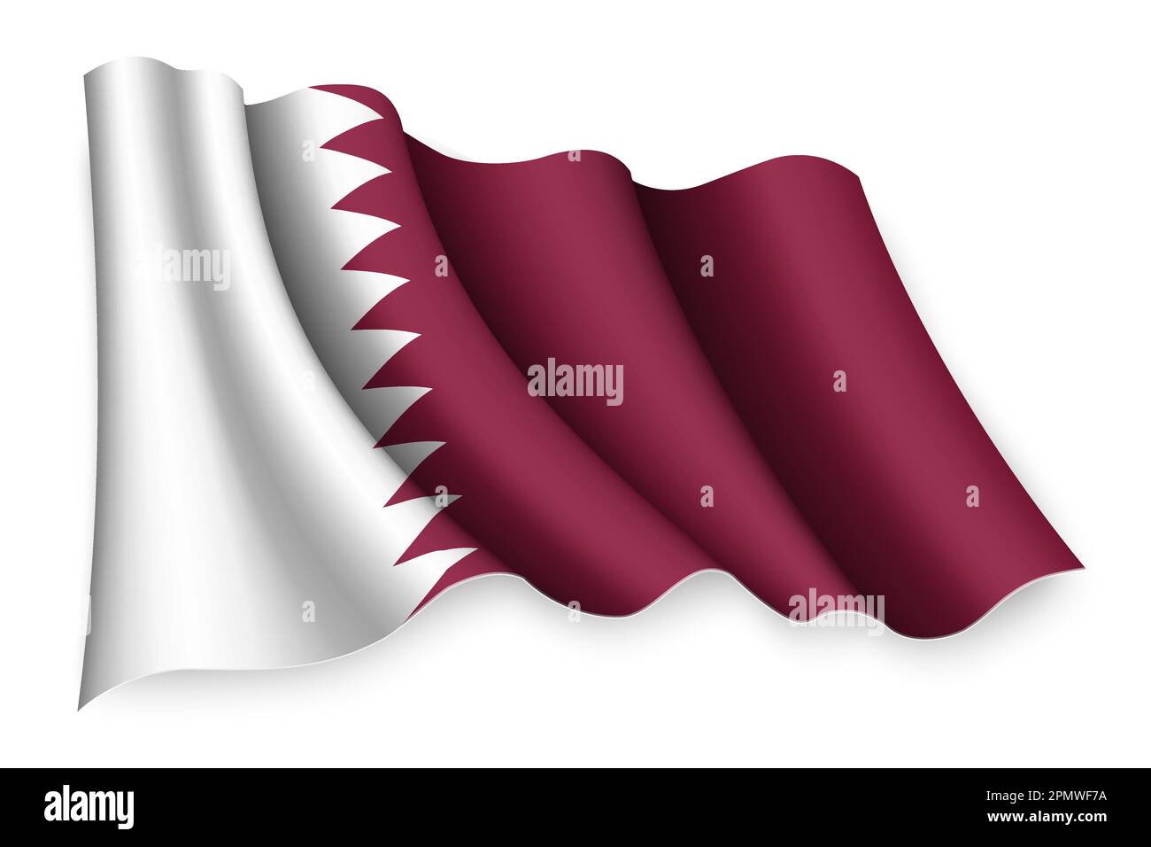 Qatar pride Cut Out Stock Images & Pictures - Alamy