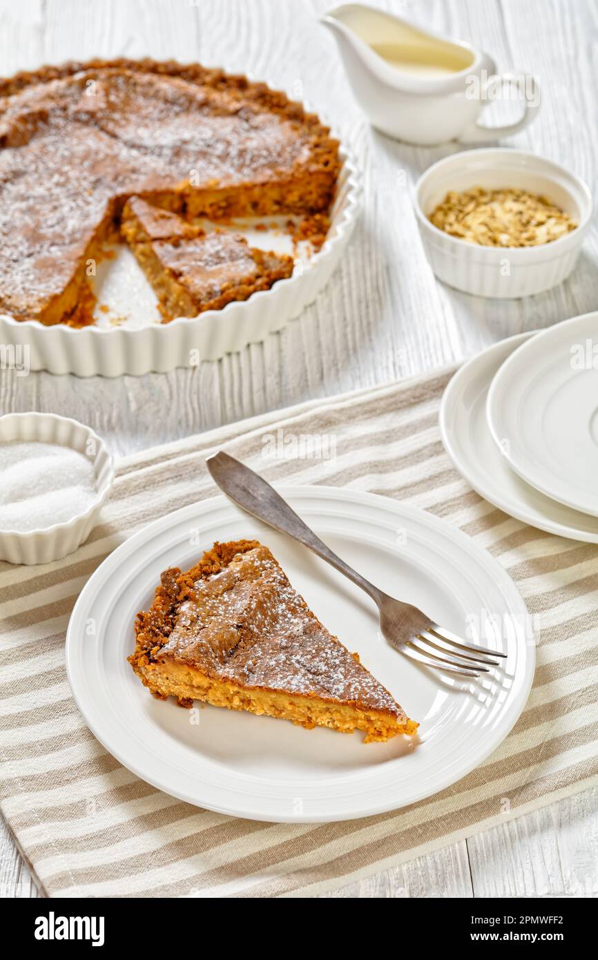 Momofuku Milk Bar Crack Pie with crispy oat crust and gooey filling ...