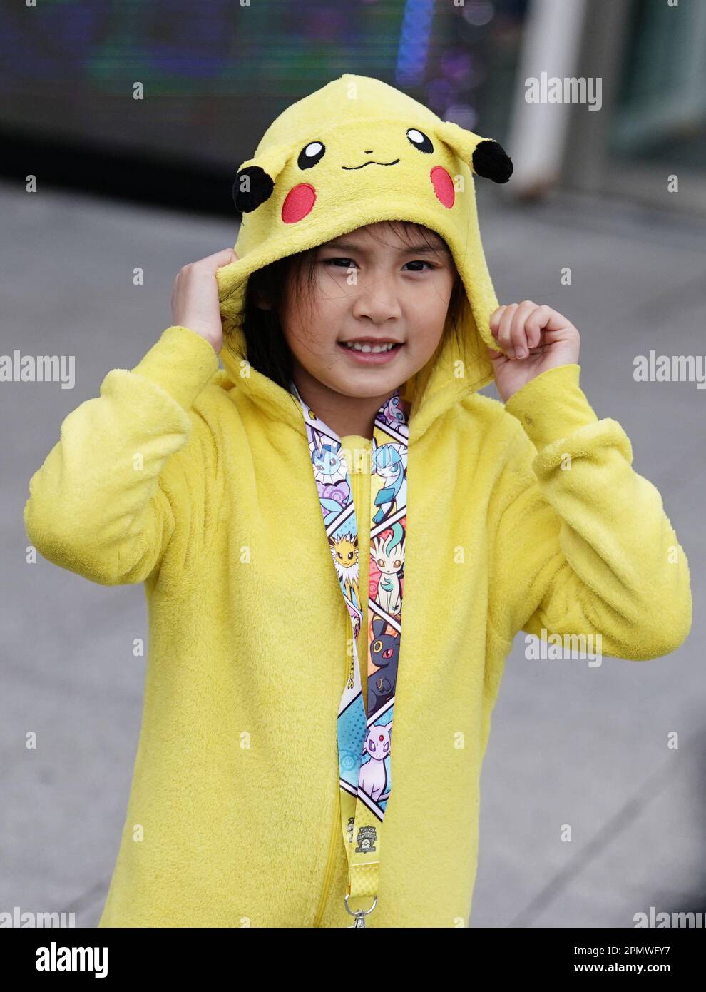 ***PARENTAL PERMISSION GRANTED*** Sandy Vong, six, arrives at the ...
