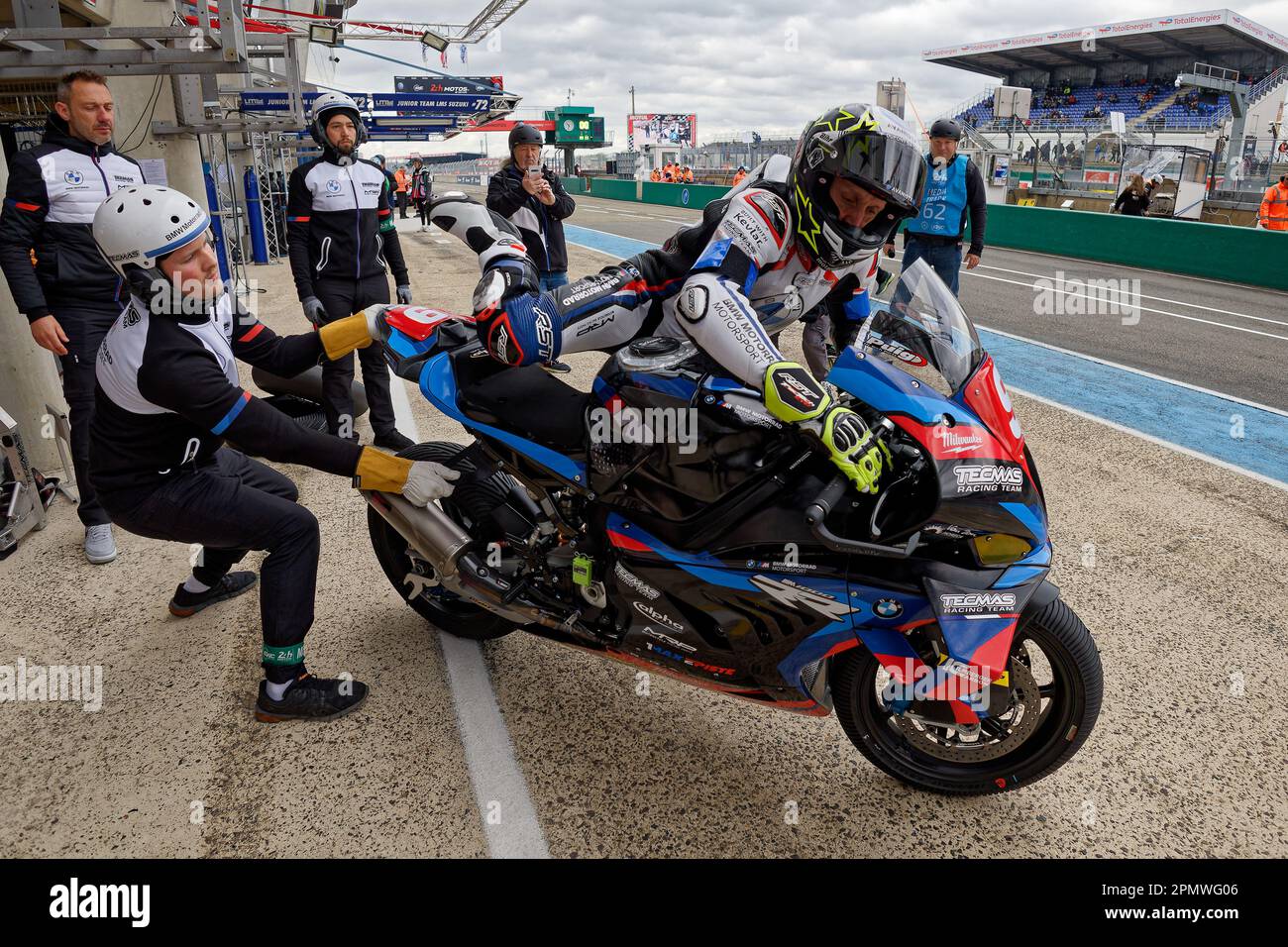 Le Mans, France. 15th Apr, 2023. 09 FORAY Kenny (FRA), BUHN Jan (GER ...