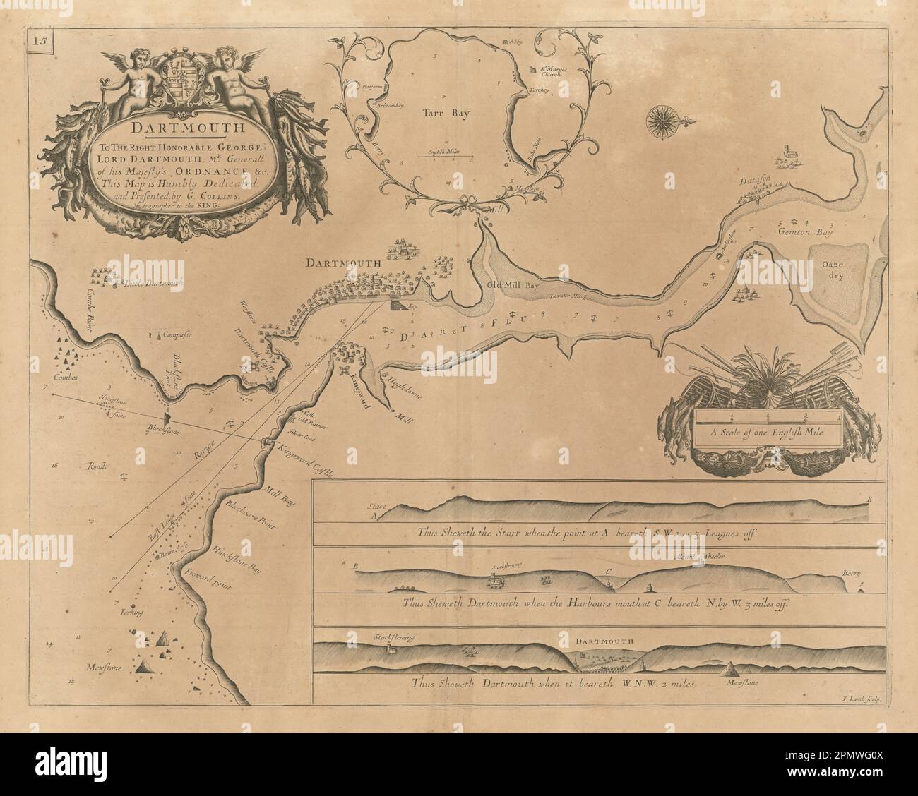 Torbay map hi-res stock photography and images - Alamy