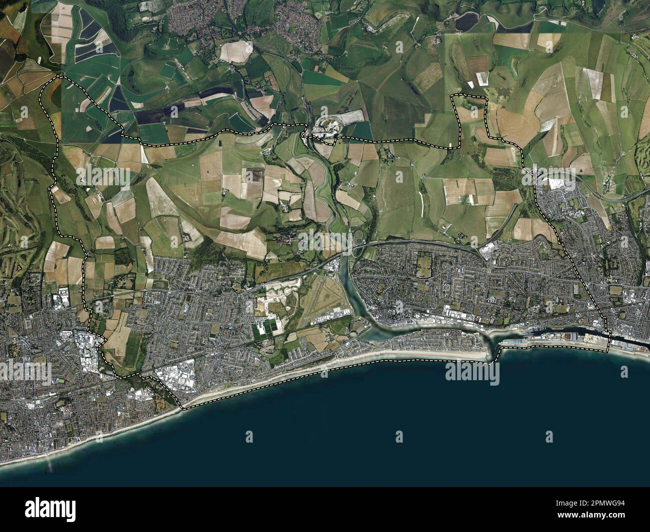 Adur, non metropolitan district of England - Great Britain. High ...