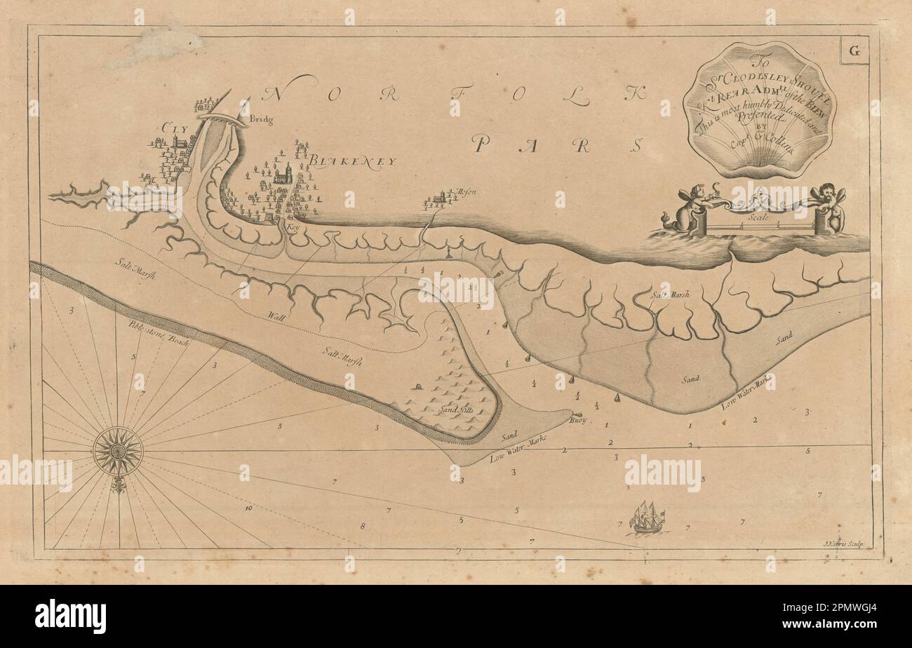 BLAKENEY POINT sea chart. Blakeney Morston Cley-next-the-Sea. COLLINS ...