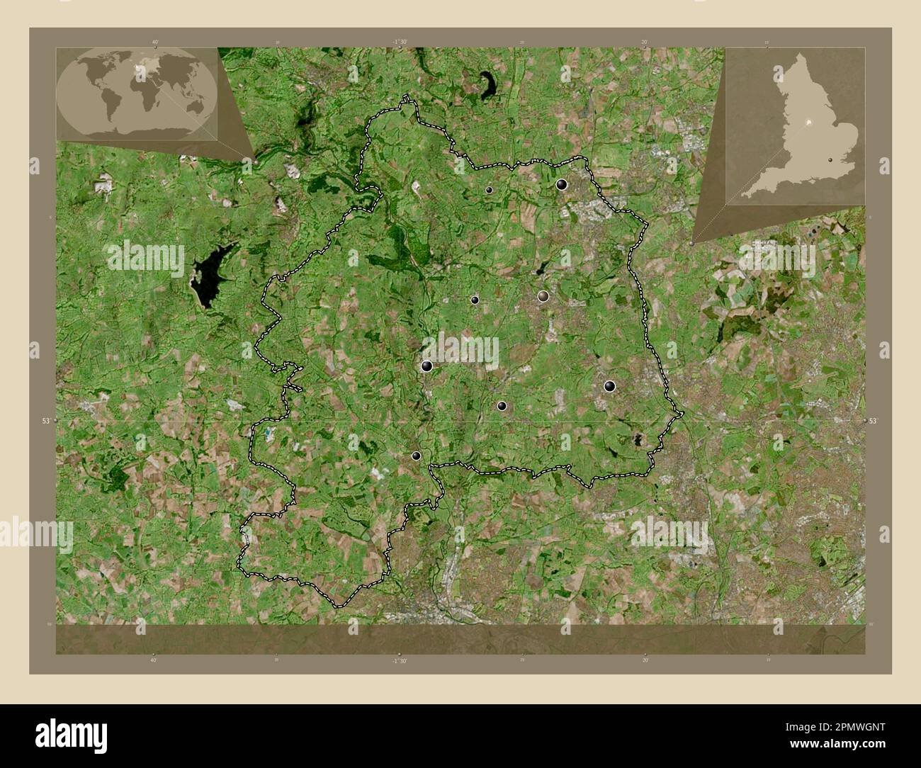Amber Valley, non metropolitan district of England - Great Britain ...