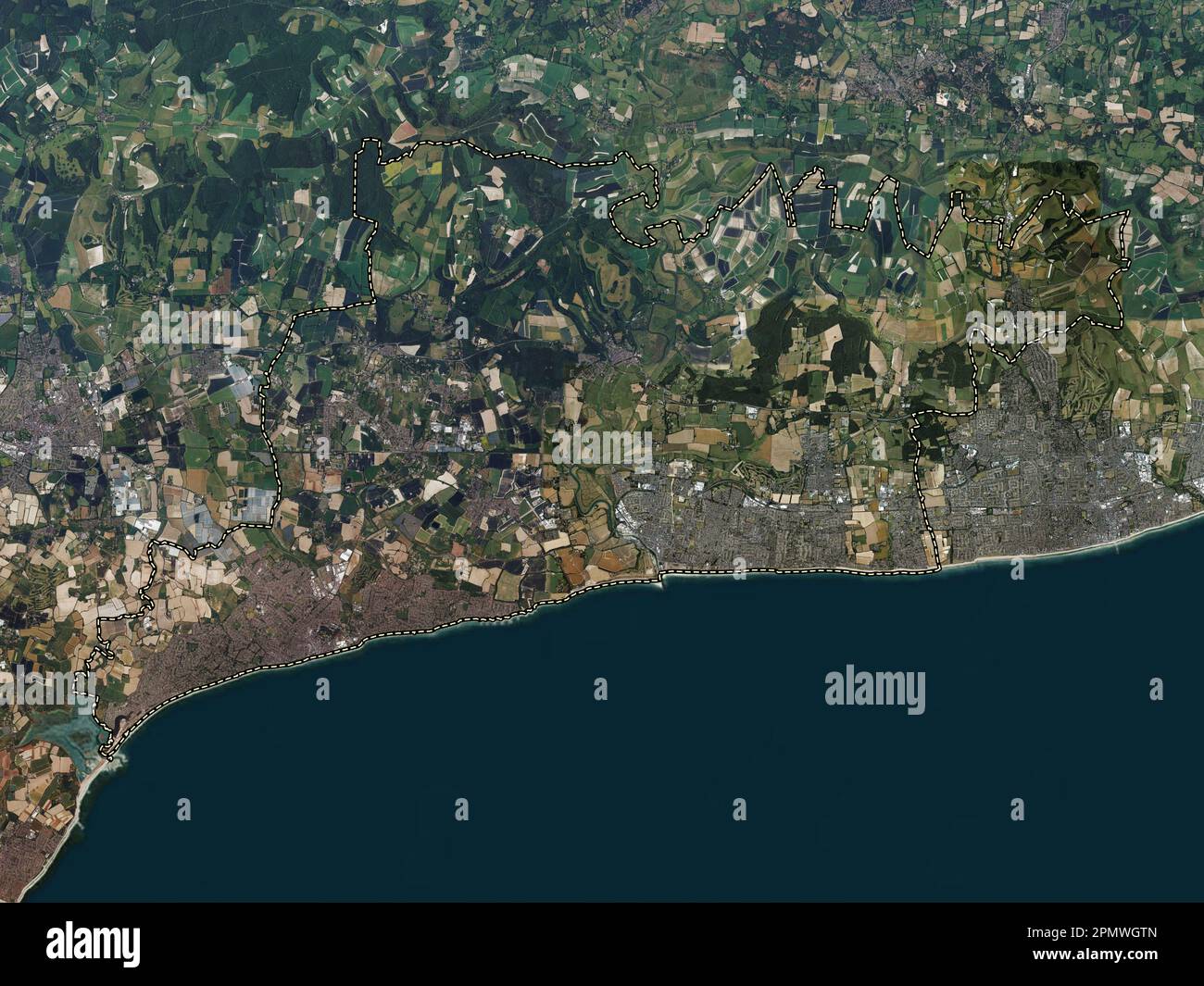 Arun, non metropolitan district of England - Great Britain. High ...