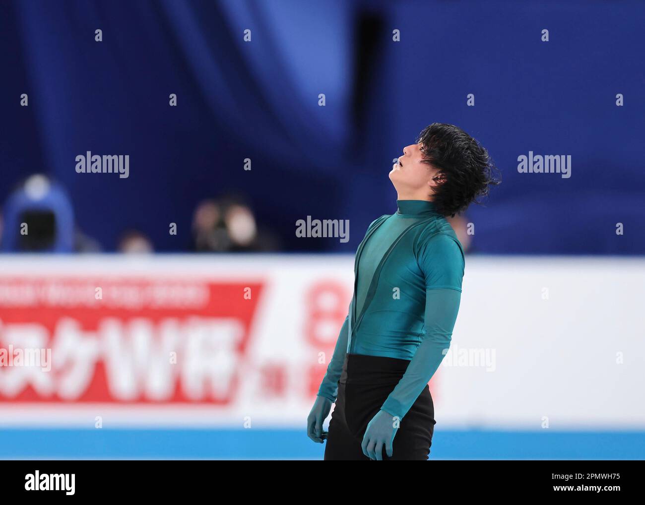 Adam SIAO HIM FA of France performs during men's free skating of ISU ...