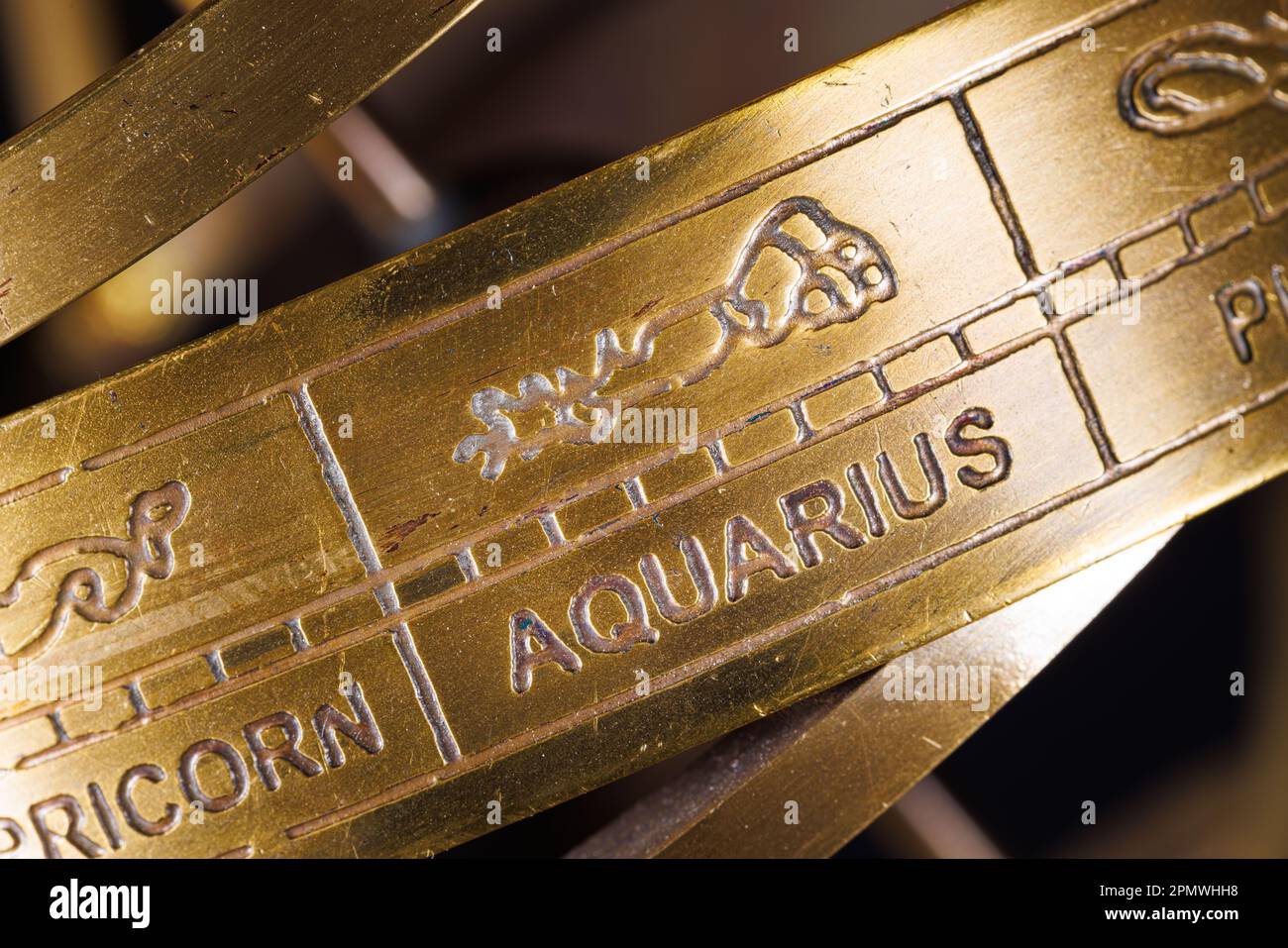 Armillary Sphere - Astrolabe Globe Stock Photo - Alamy