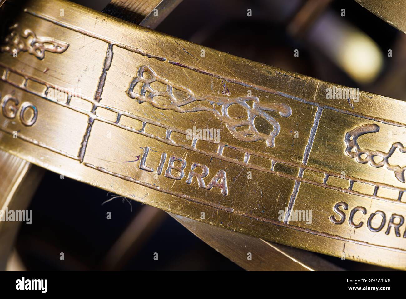 Armillary Sphere - Astrolabe Globe Stock Photo - Alamy