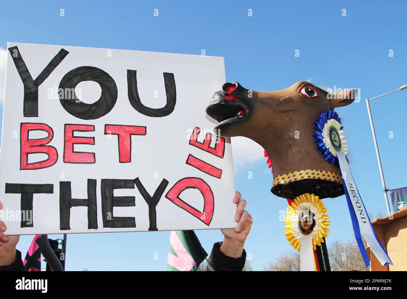 Animal Rising Action for animals protest group, disrupting the Grand ...