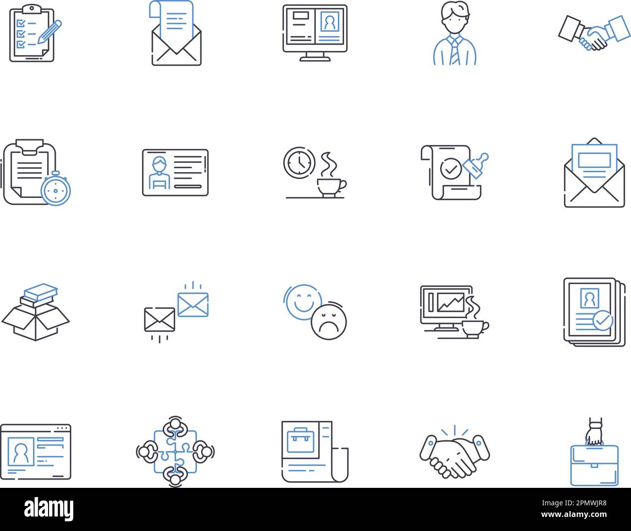 Hr manager outline icons collection. HR, Manager, Human, Resources ...