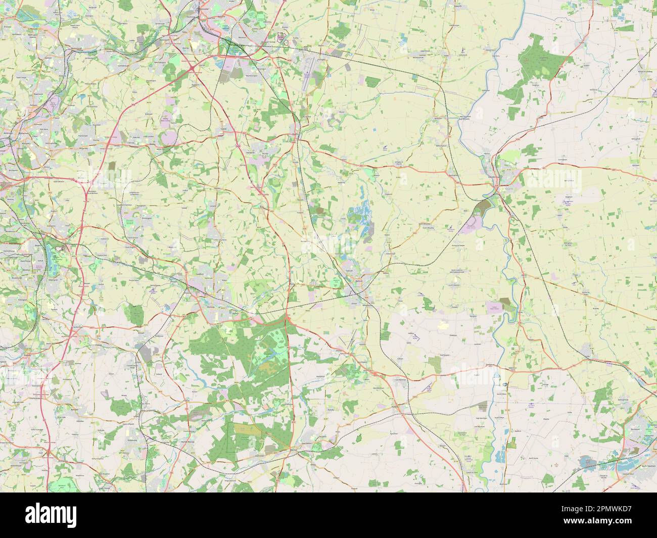 Bassetlaw, non metropolitan district of England - Great Britain. Open ...
