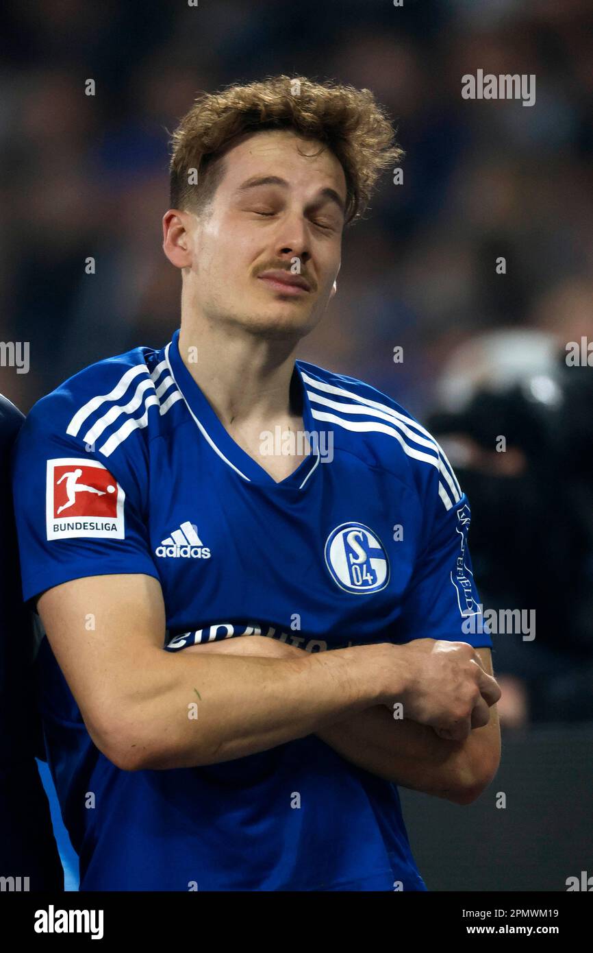 Gelsenkirchen, Deutschland, 1. Fussball Bundesliga 28. Spieltag FC ...