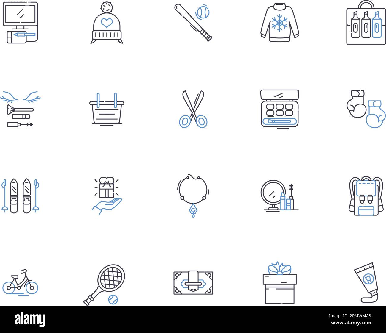 Production Outline Icons Collection Production Manufacturing Factory Output Construct