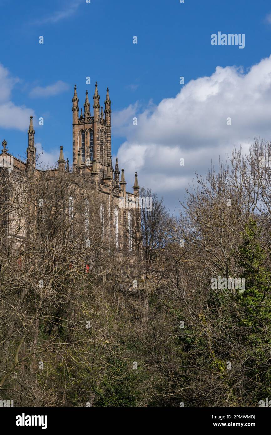 Holy Trinity Church viewed from Dean Path, Edinburgh, Scotland Stock ...