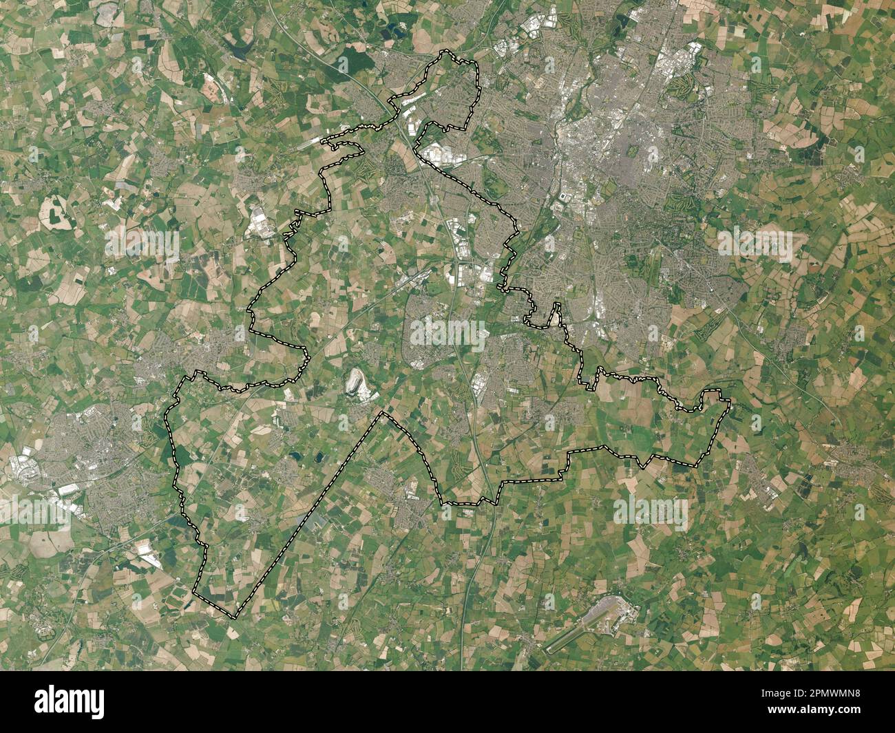 Blaby, non metropolitan district of England - Great Britain. High ...