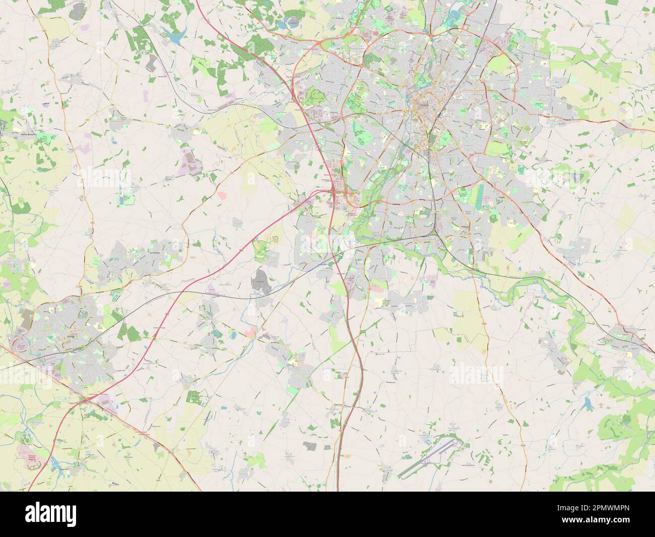 Blaby, non metropolitan district of England - Great Britain. Open ...