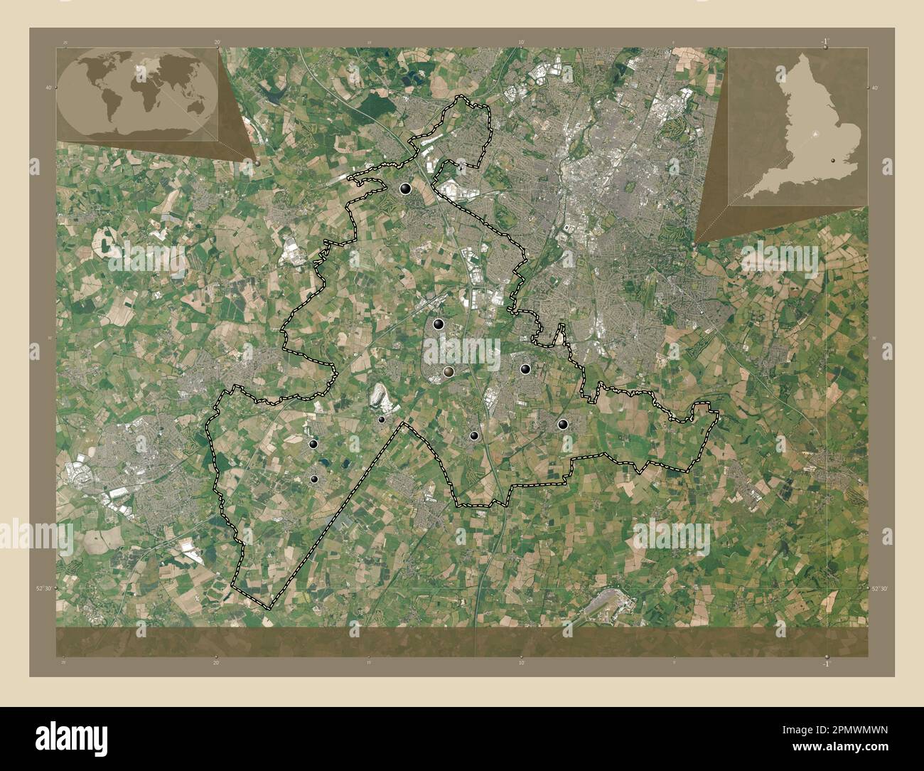 Blaby, non metropolitan district of England - Great Britain. High ...