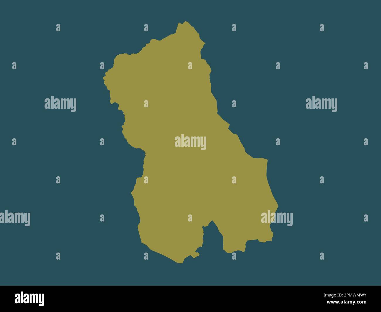 Blackburn with darwen outline map hi-res stock photography and images ...