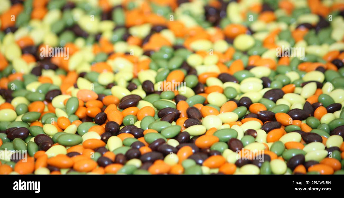 A Colourful Bright Display of Candy Sweets Stock Photo - Alamy