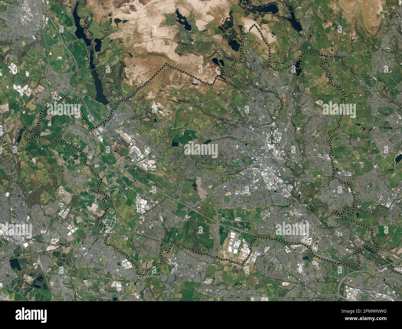 Bolton, administrative county of England - Great Britain. High ...