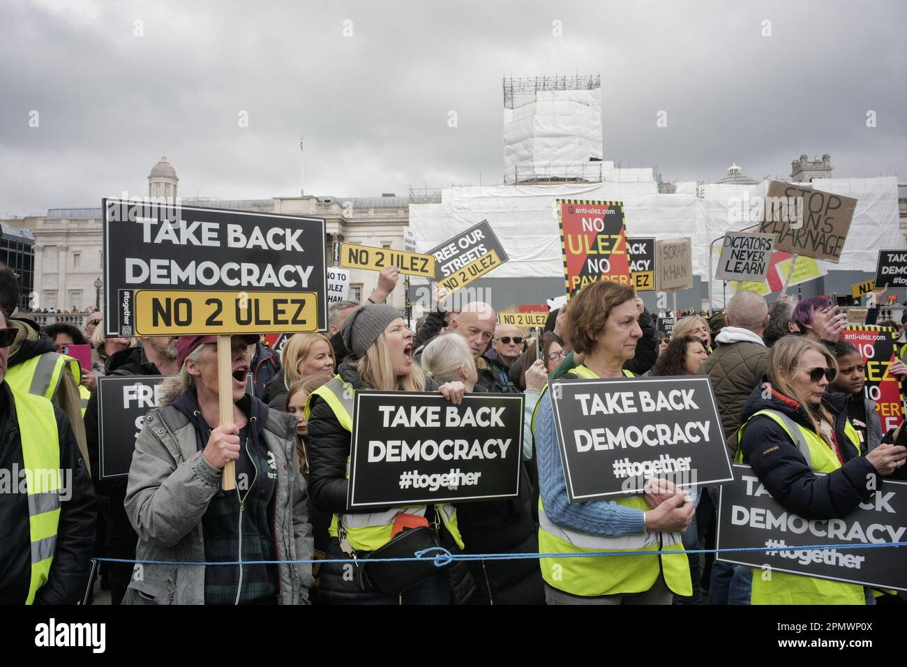 London, UK. 15 APR 2023. As the city major Sadiq Khan faces legal ...