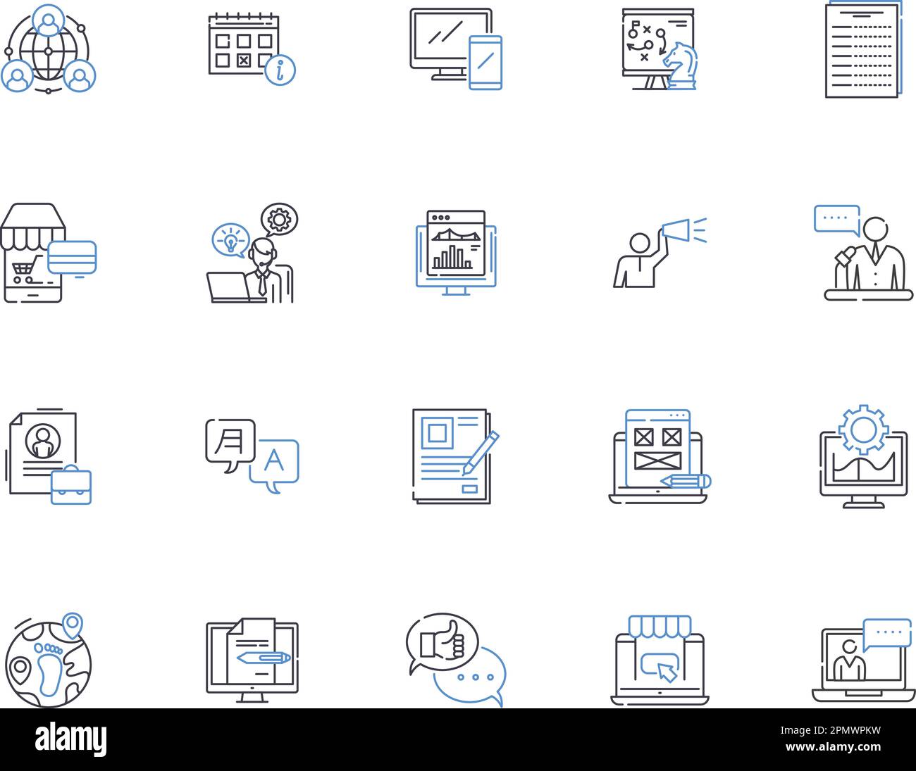 Content strategy and measurement Stock Vector Images - Alamy