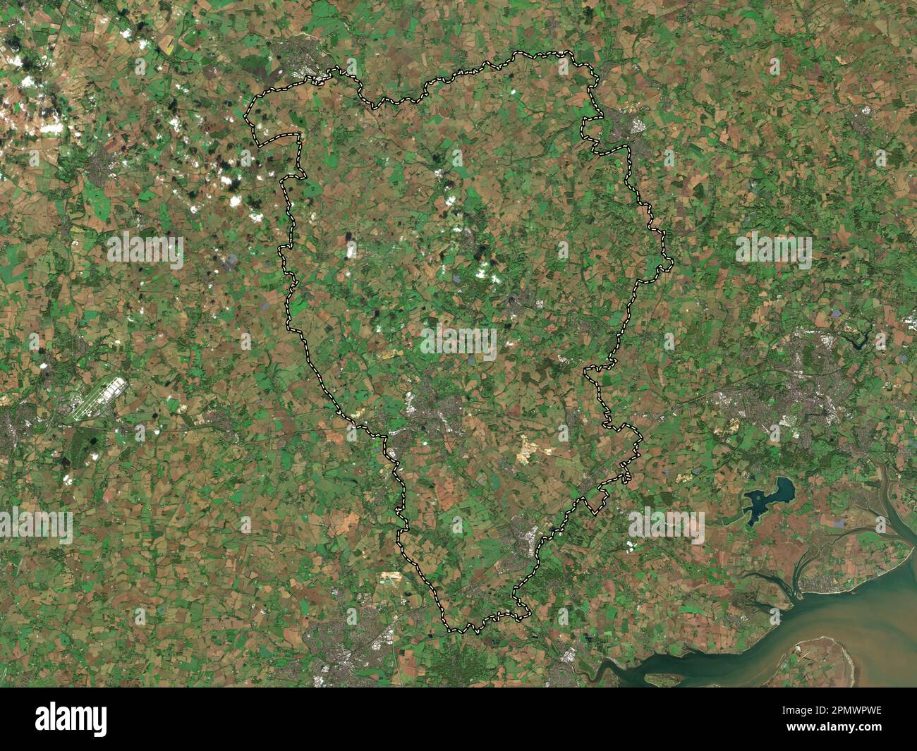 Braintree, non metropolitan district of England - Great Britain. Low ...