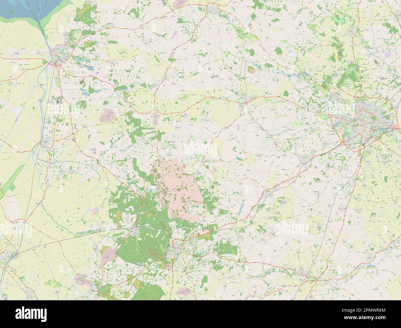Breckland, non metropolitan district of England - Great Britain. Open ...