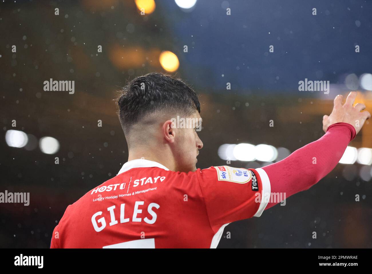 Ryan Giles of Middlesbrough during the Sky Bet Championship match ...