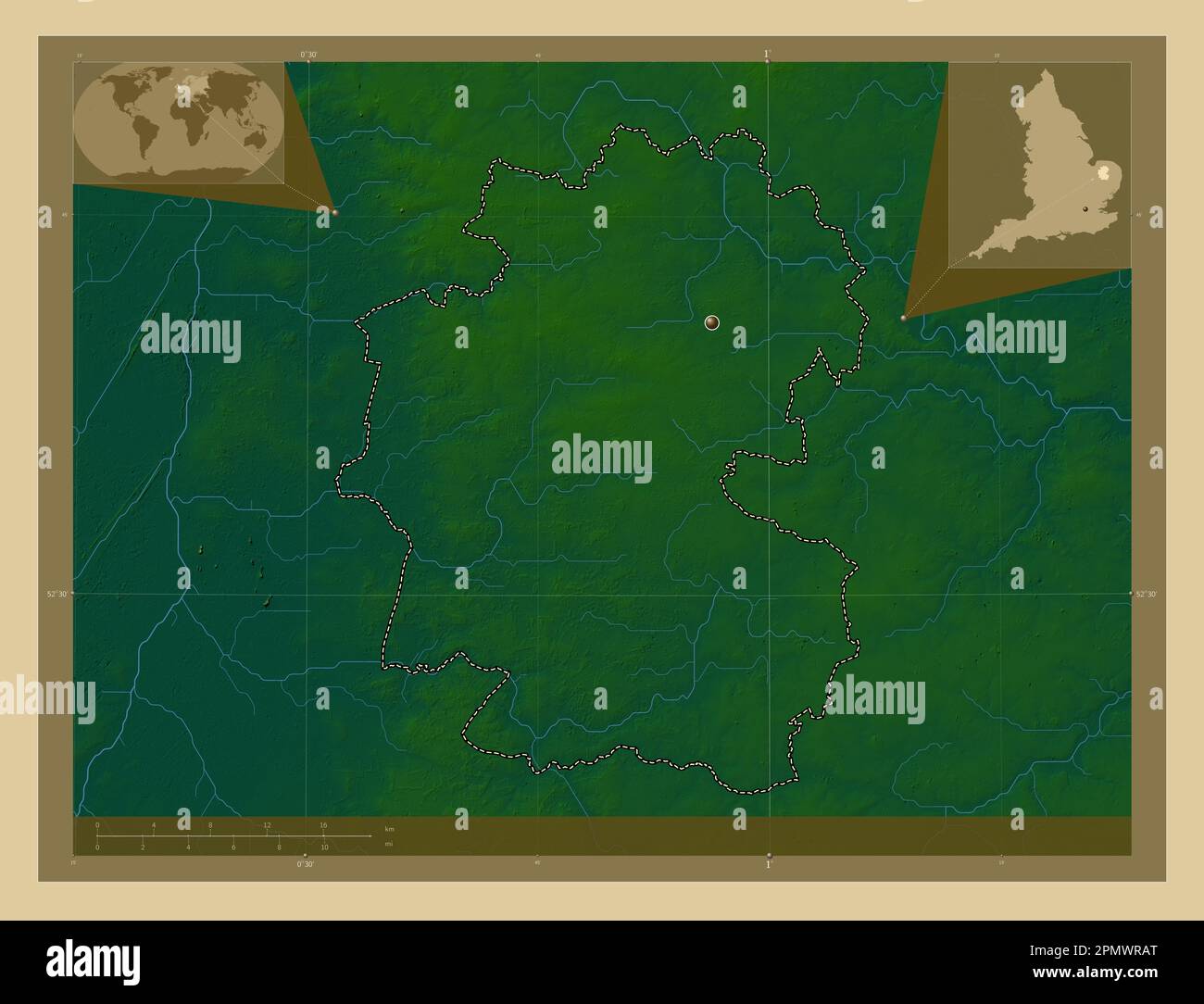 Breckland, non metropolitan district of England - Great Britain ...
