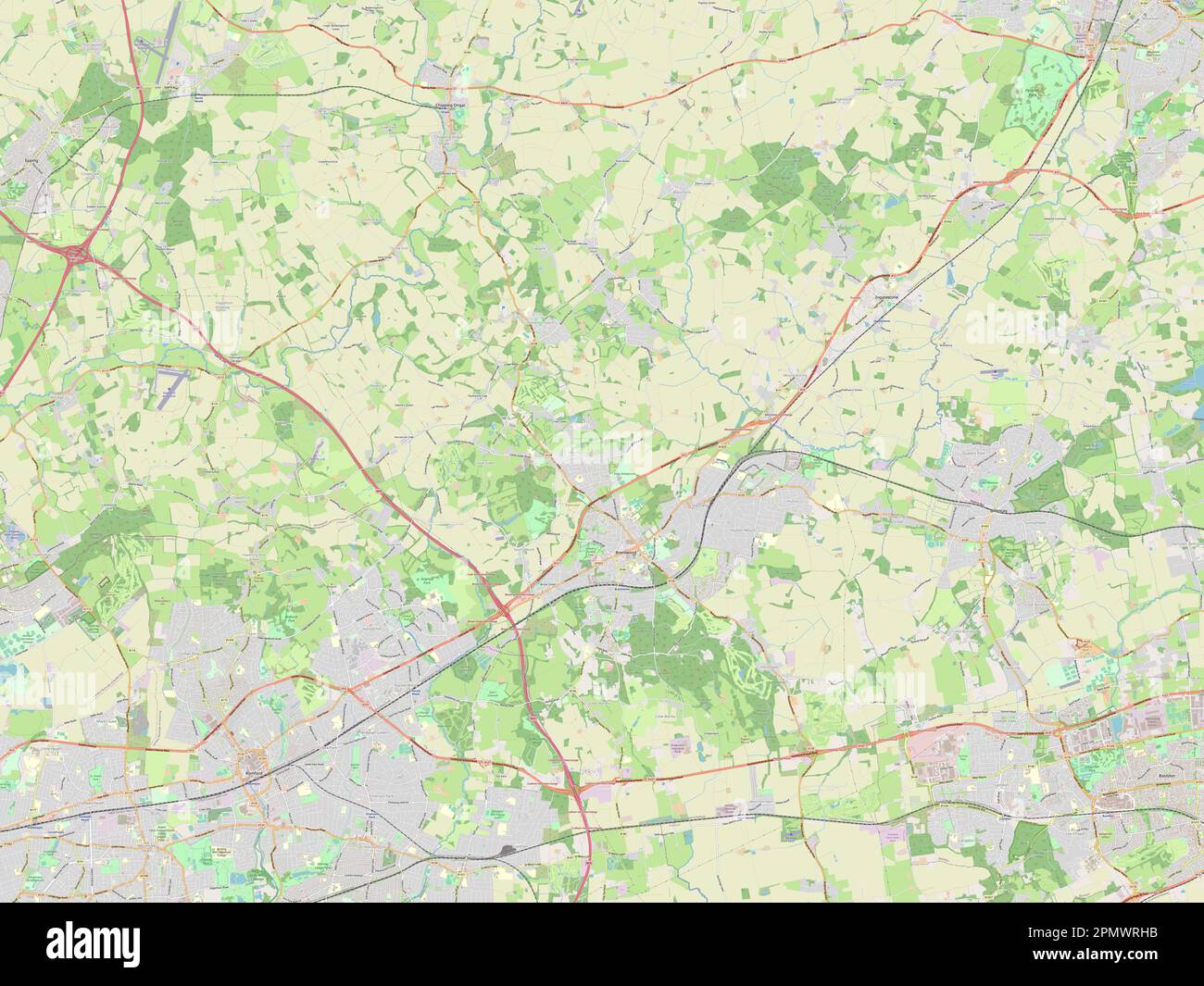 Brentwood, non metropolitan district of England - Great Britain. Open ...