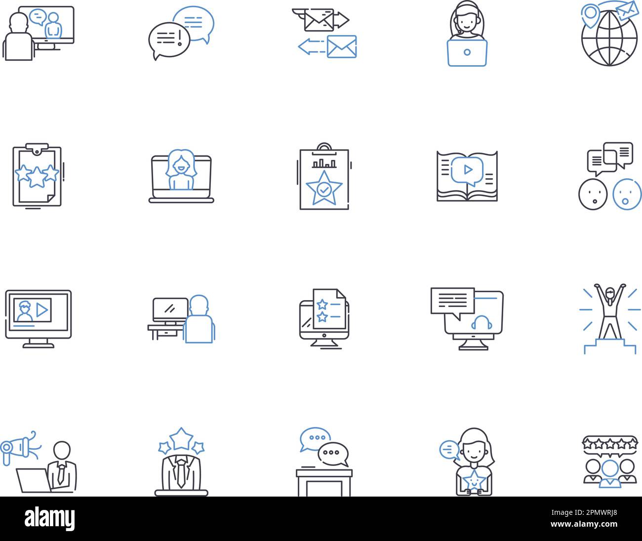 News outline icons collection. News, Media, Headlines, Journalism, Broadcast, Reporter, Breaking ...