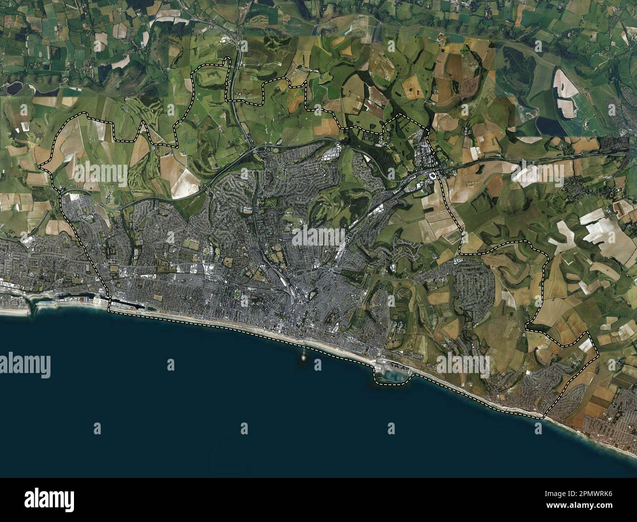 Brighton and Hove, unitary authority of England - Great Britain. High ...