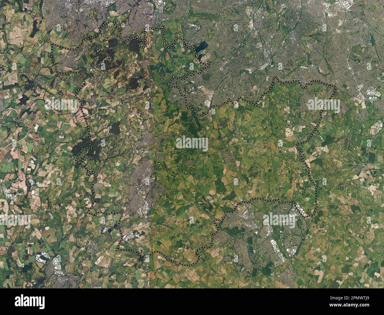 Bromsgrove, non metropolitan district of England - Great Britain. High ...