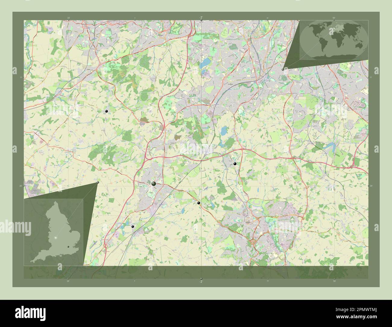 Bromsgrove, non metropolitan district of England - Great Britain. Open ...