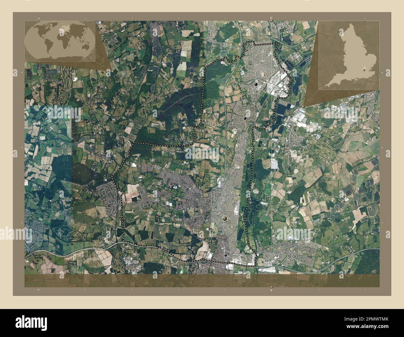 Broxbourne, non metropolitan district of England - Great Britain. High ...