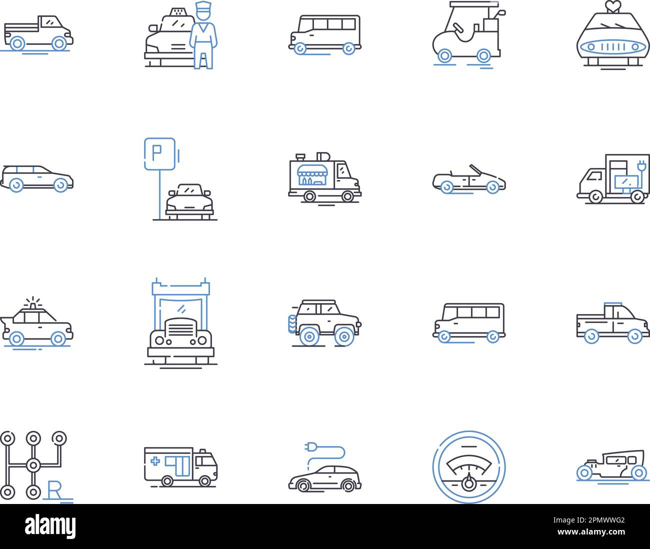 New electric buses Stock Vector Images - Alamy