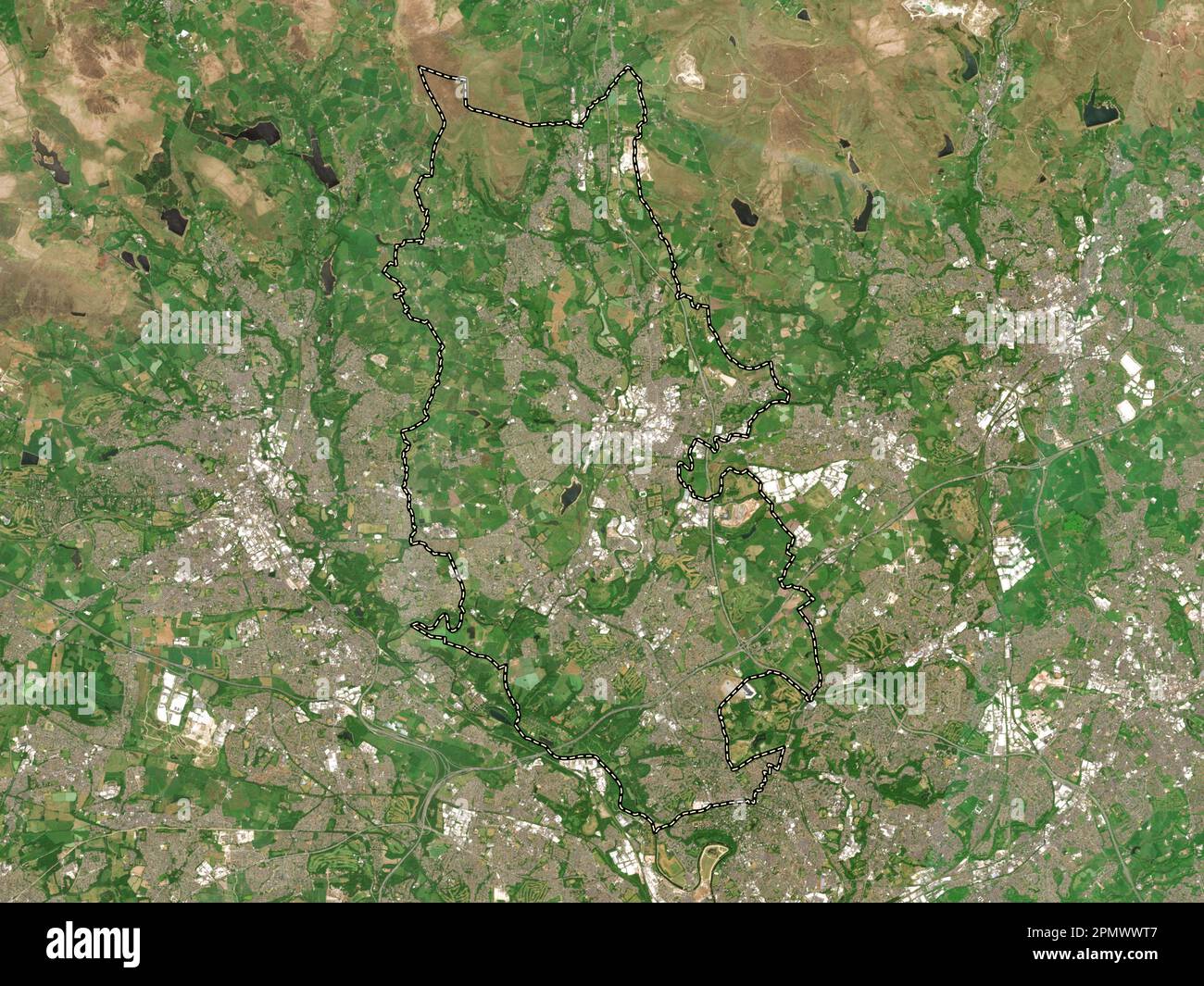 Bury, administrative county of England - Great Britain. Low resolution ...
