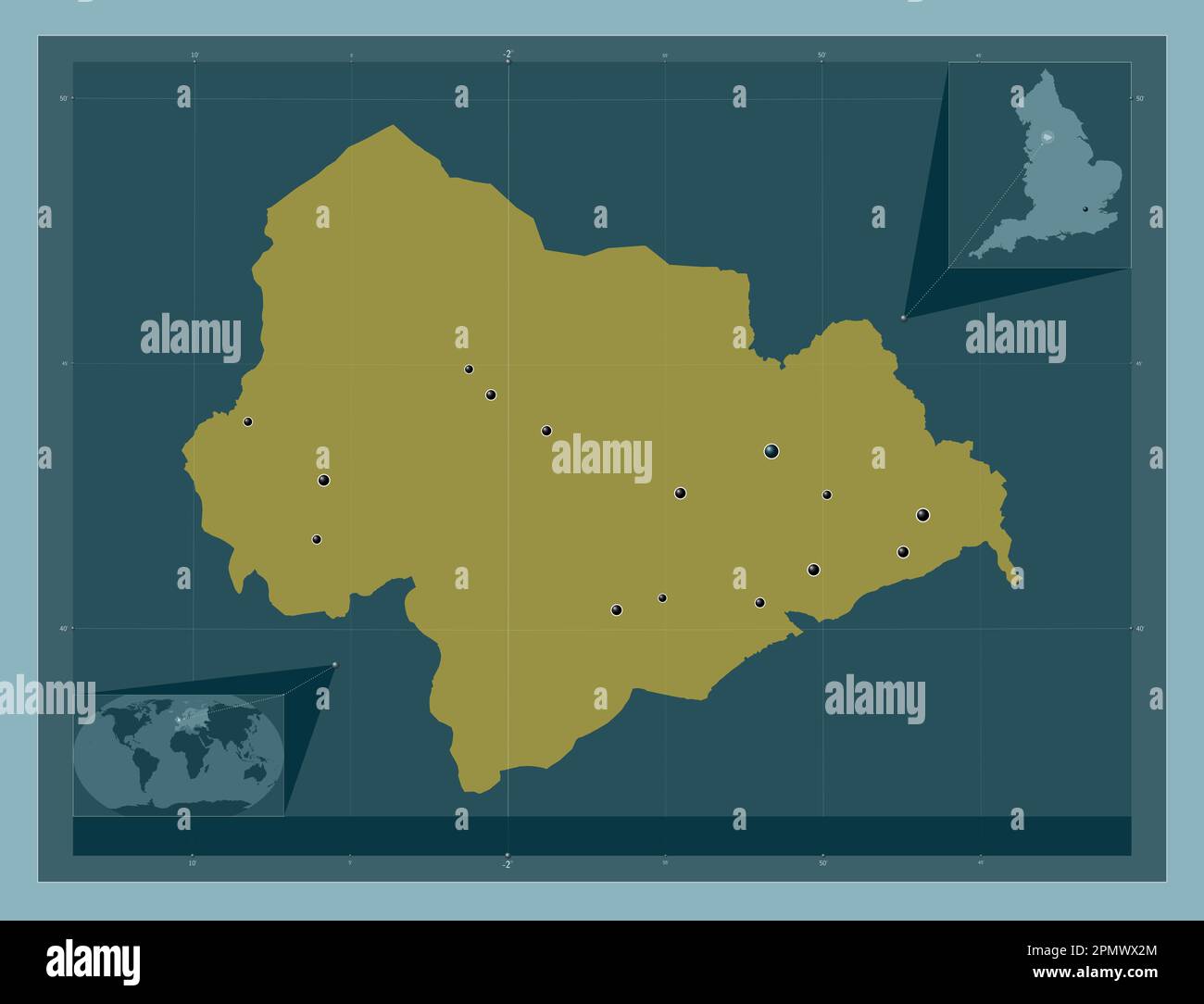 Calderdale, administrative county of England - Great Britain. Solid ...