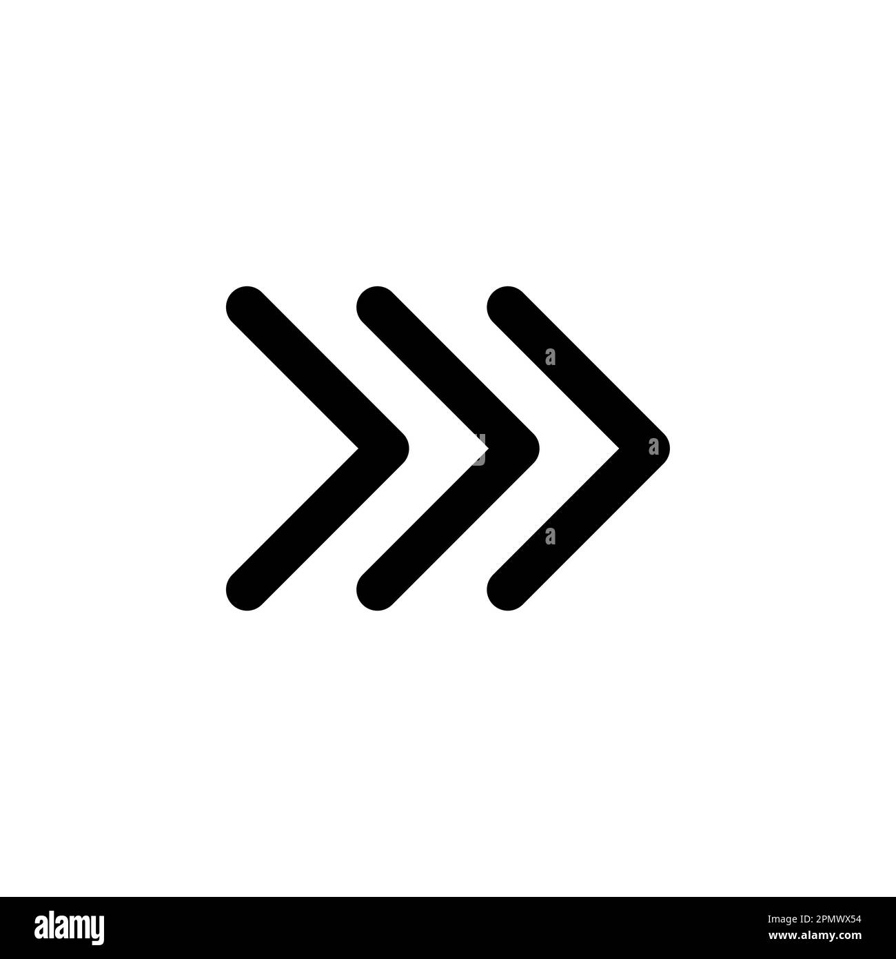 Arrow icon vector. Arrow symbol. Arrow sign for your web design Stock ...