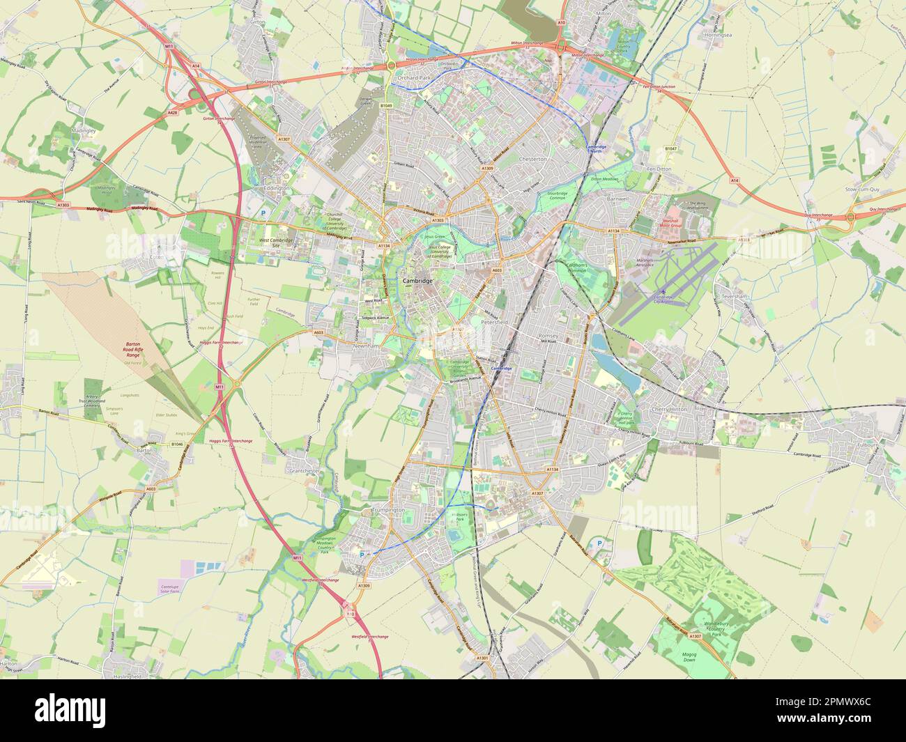 Cambridge, non metropolitan district of England - Great Britain. Open ...
