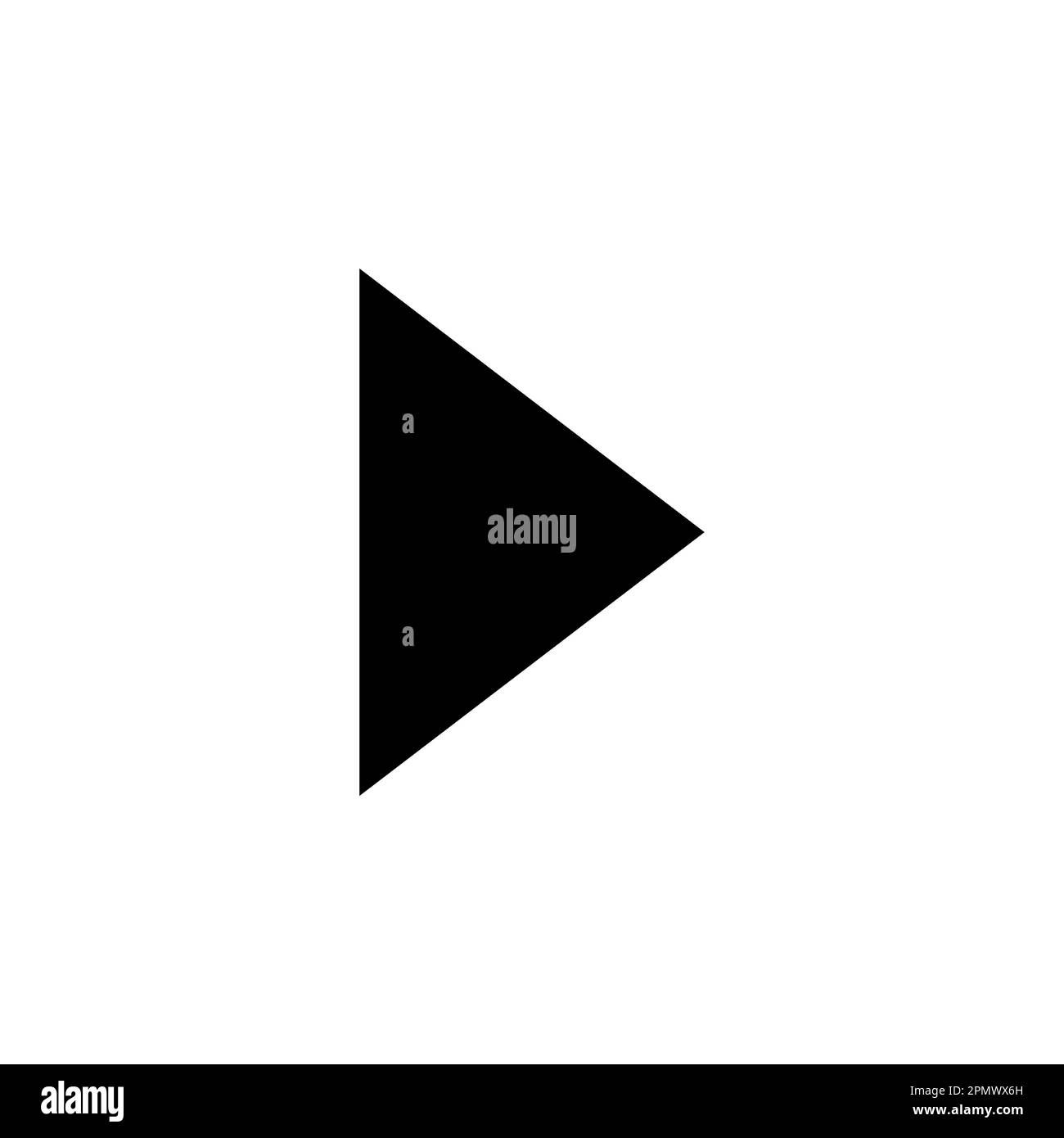 Arrow icon vector. Arrow symbol. Arrow sign for your web design Stock ...