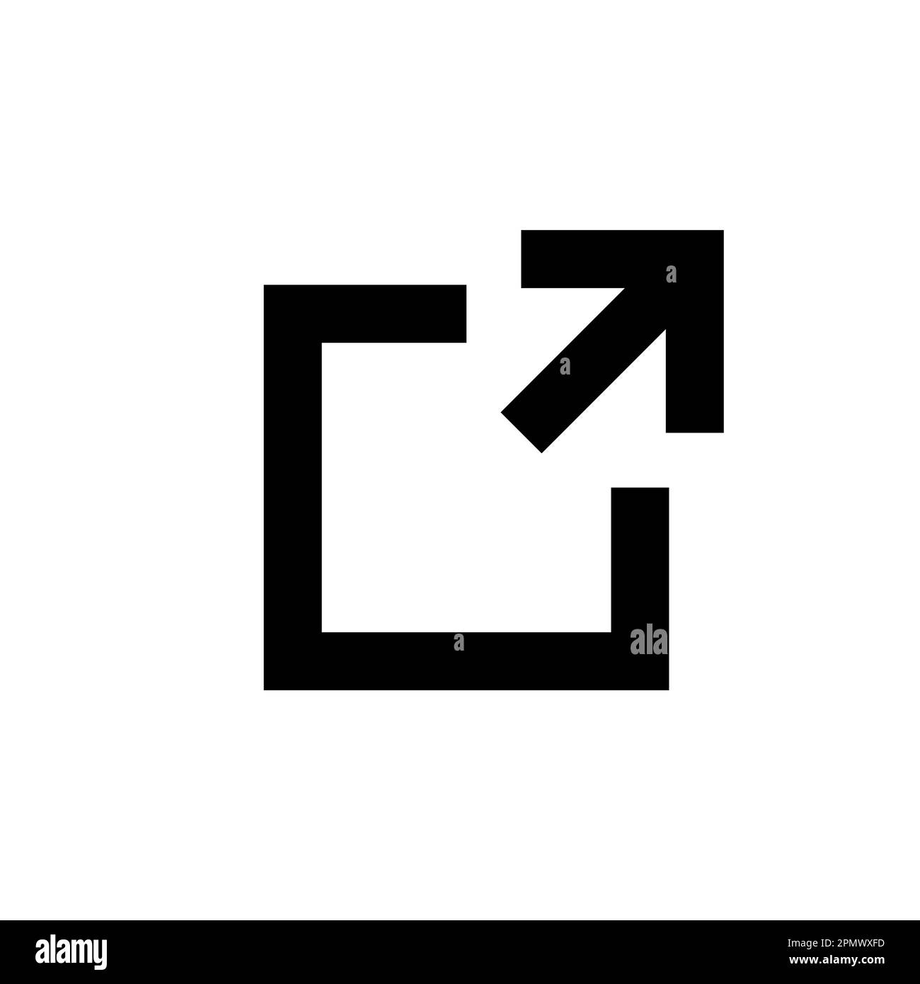 External link icon. link icon vector. hyperlink symbol Stock Vector ...