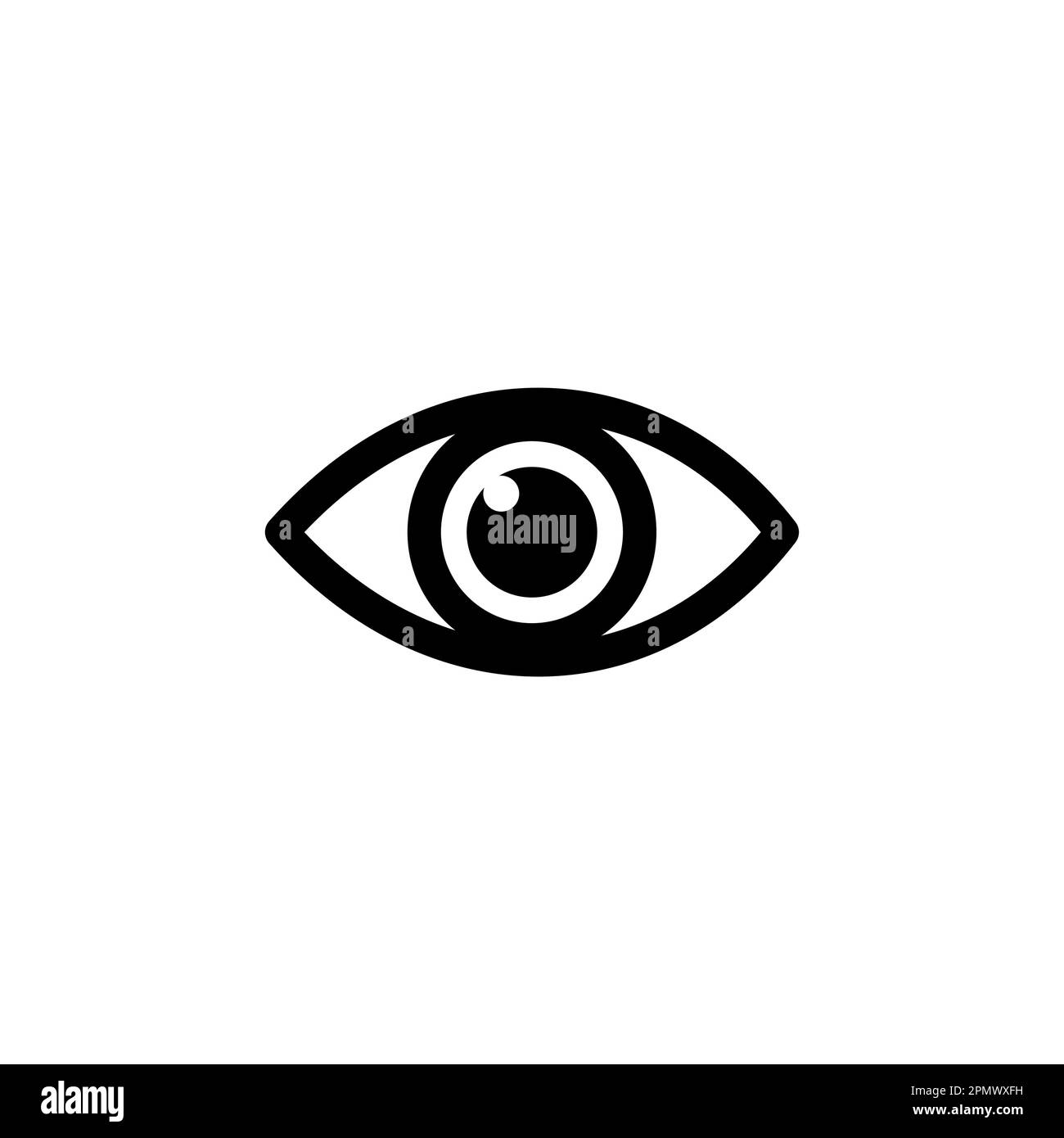 Eye icon vector. Eye vector icon. Look and Vision icon Stock Vector ...