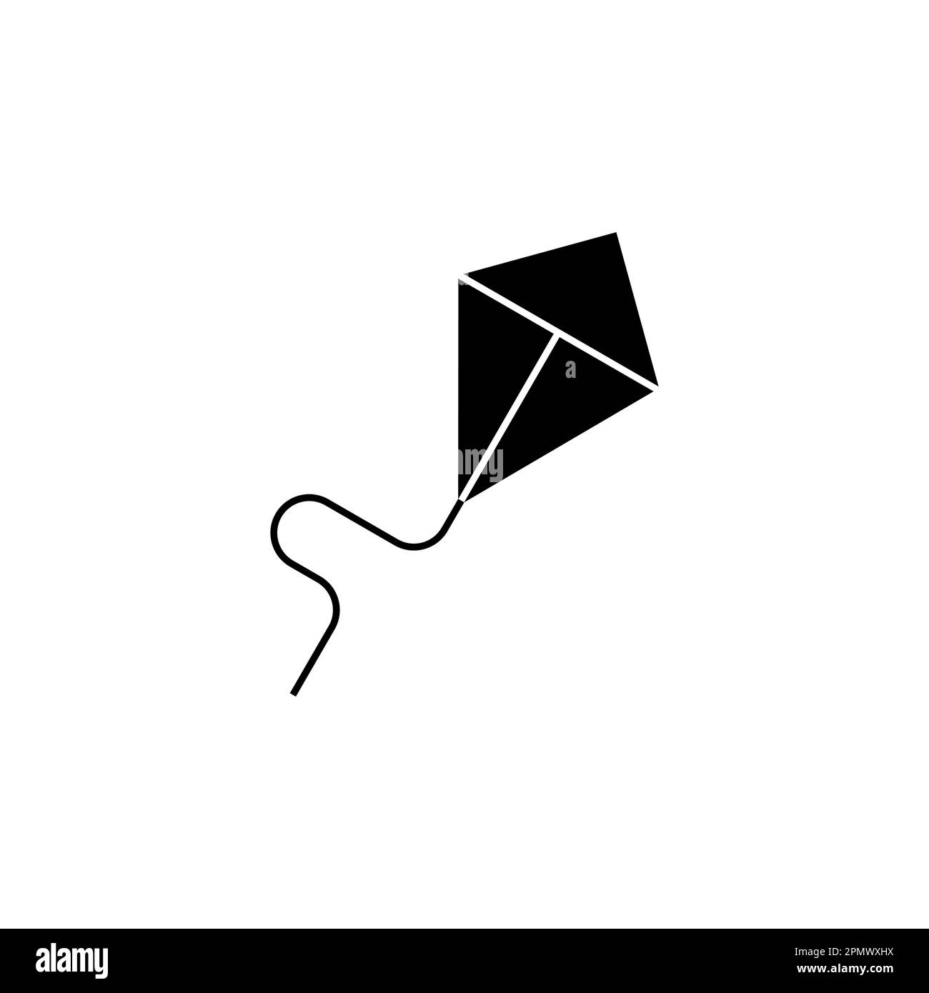 Kite icon vector. kite vector icon Stock Vector Image & Art - Alamy