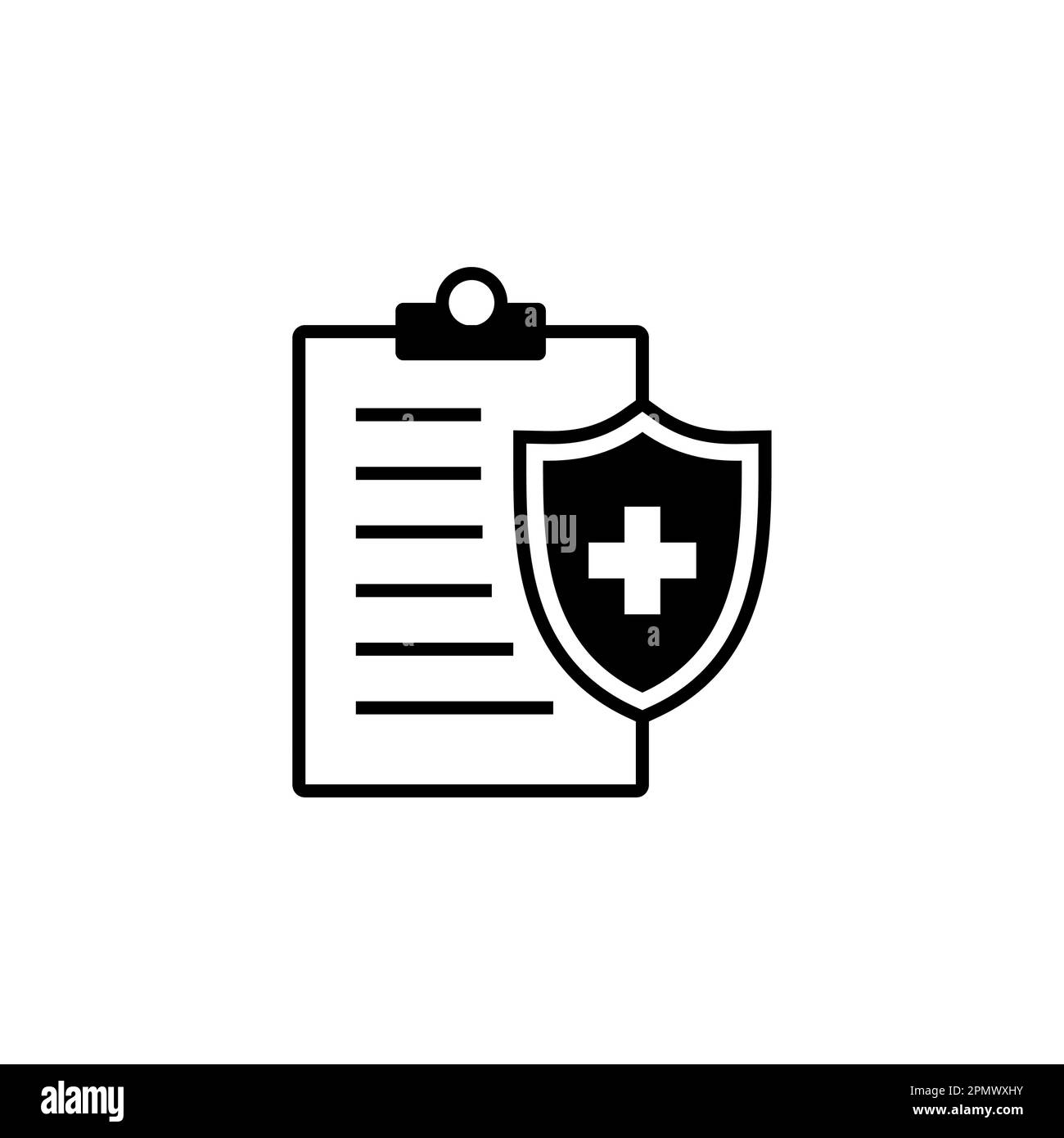 Medical insurance icon vector. health insurance icon Stock Vector Image ...
