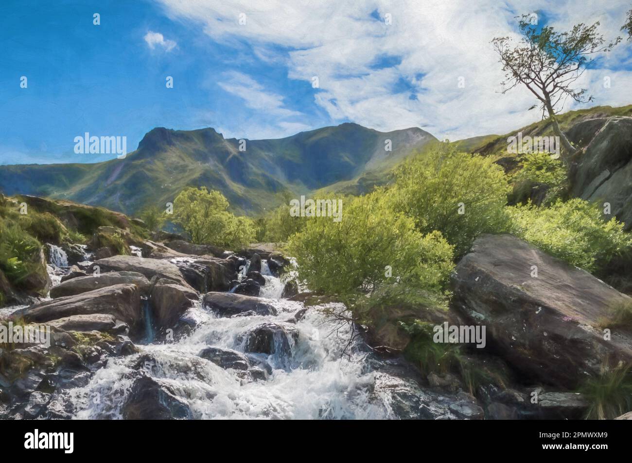 Idwal slabs hi-res stock photography and images - Alamy