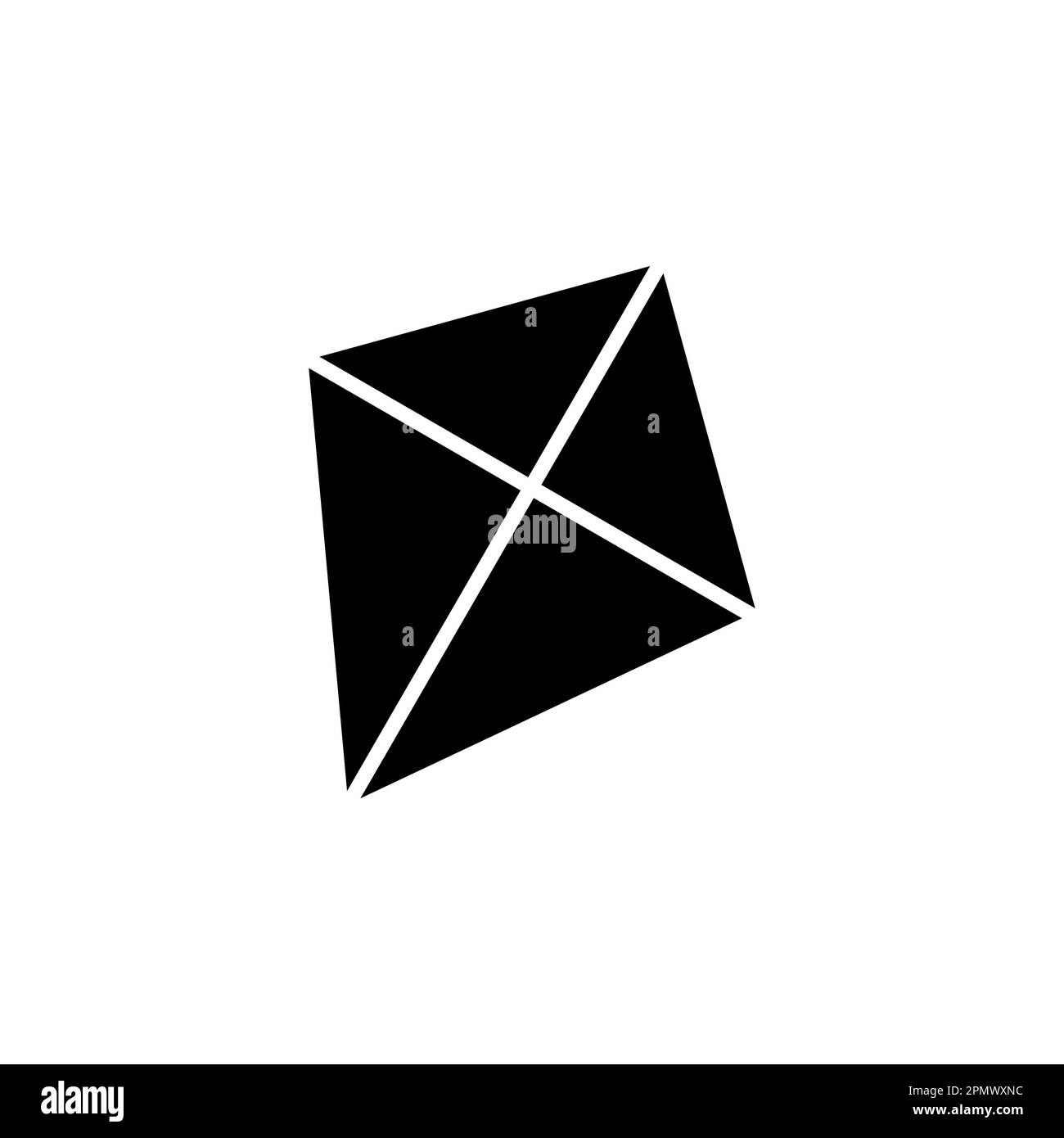 Kite icon vector. kite vector icon Stock Vector Image & Art - Alamy