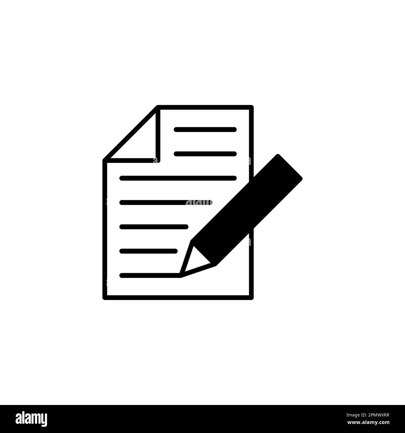 Note icon vector. notepad icon vector Stock Vector Image & Art - Alamy
