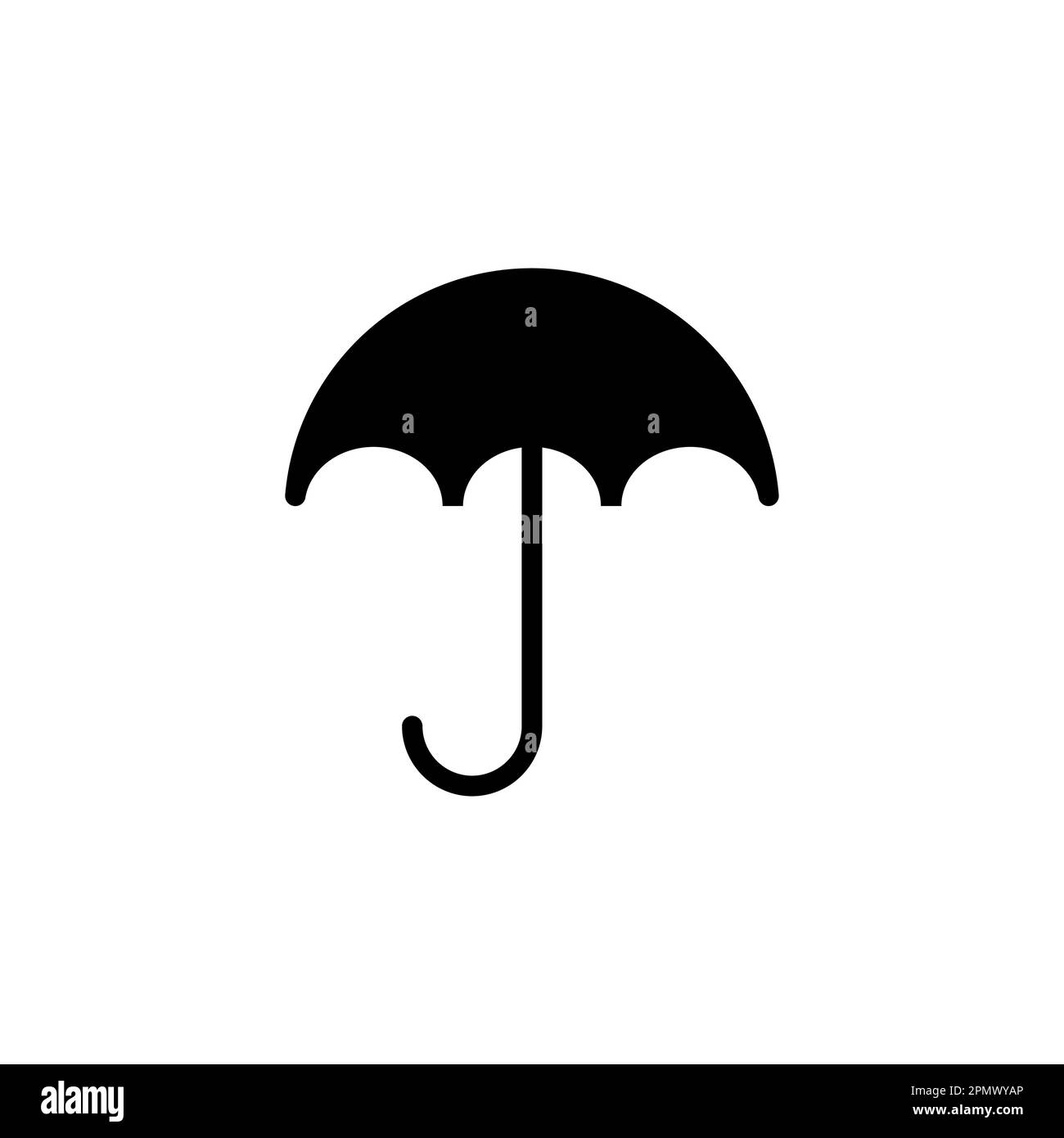 Umbrella icon vector. umbrella sign icon Stock Vector Image & Art - Alamy